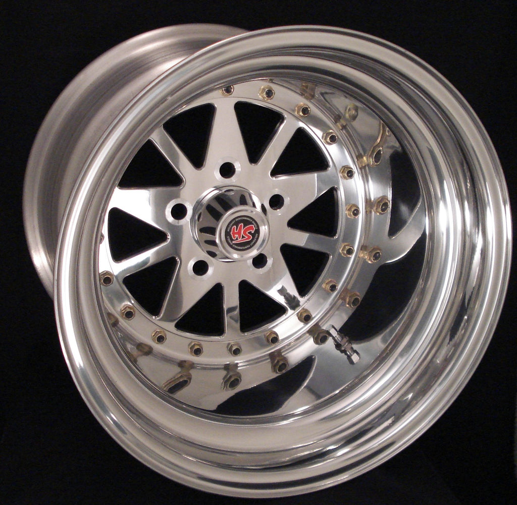 15" Superstar 3-PC Wheel – Holeshot Wheels