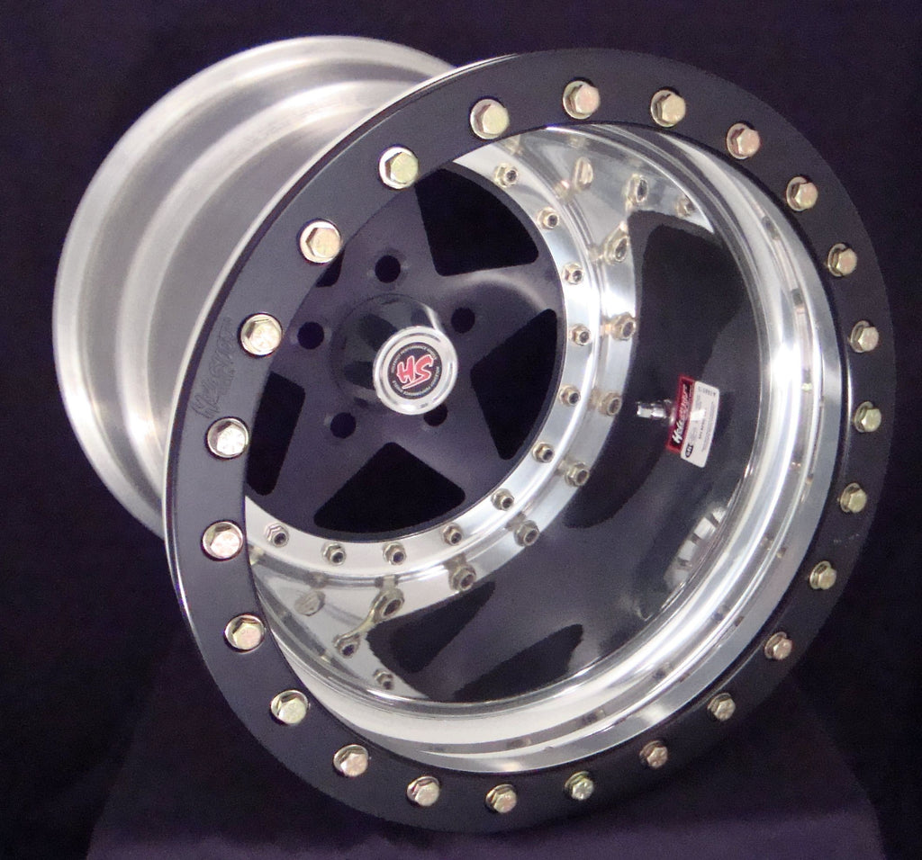 15" Holestar 3-PC Wheel – Holeshot Wheels