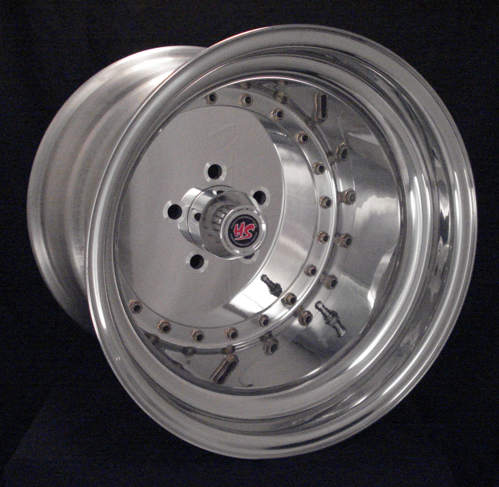 16" Solid 3-PC Wheel – Holeshot Wheels