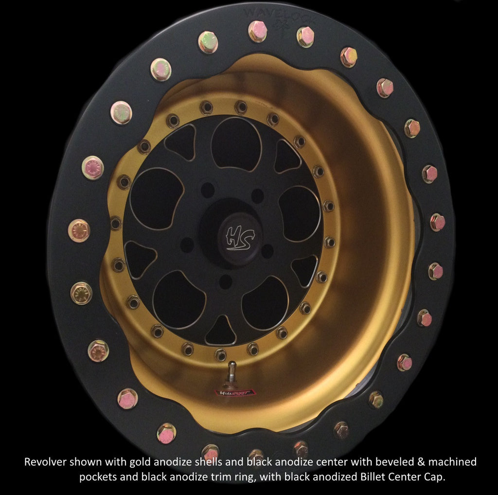 15" Revolver 3-PC Wheel – Holeshot Wheels